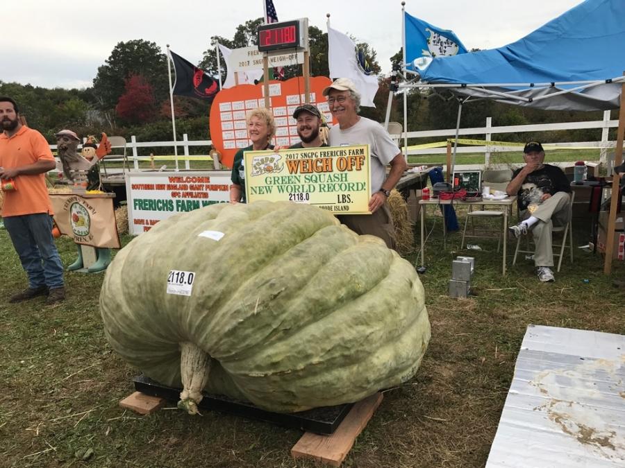 Giant Squash Statistics and Grower Resource